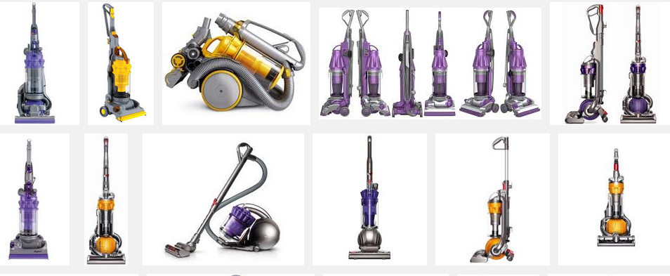 Specification Dyson Vacuum Cleaners