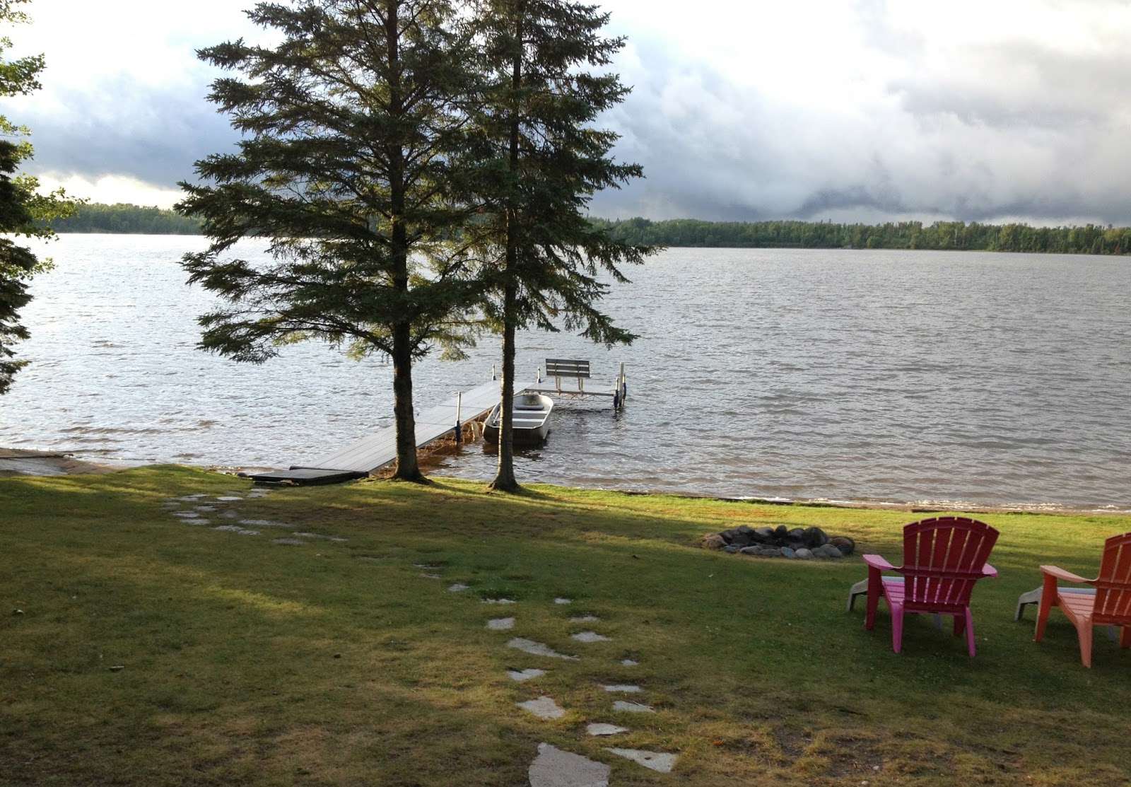 Even on those cloudy days. Even on those days that were much colder and ...