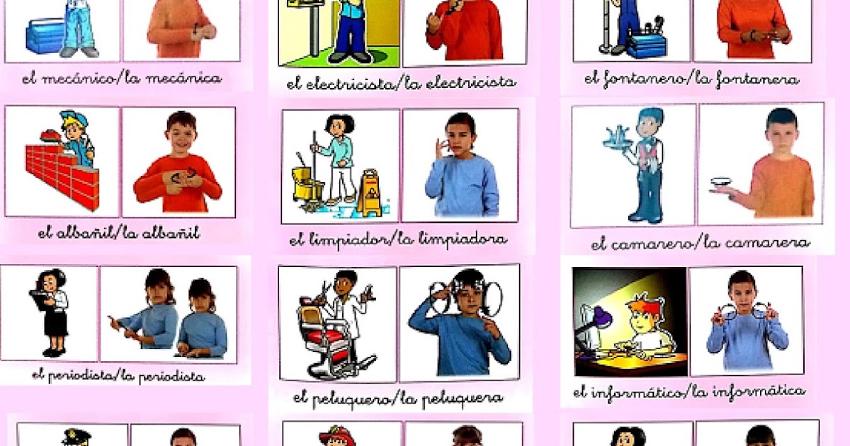 DESCUBRE un mundo en TUS MANOS: Las profesiones...