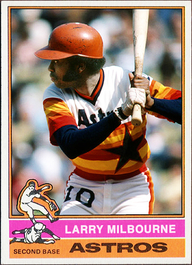 WHEN TOPPS HAD (BASE)BALLS!: MISSING IN ACTION- 1976 LARRY MILBOURNE