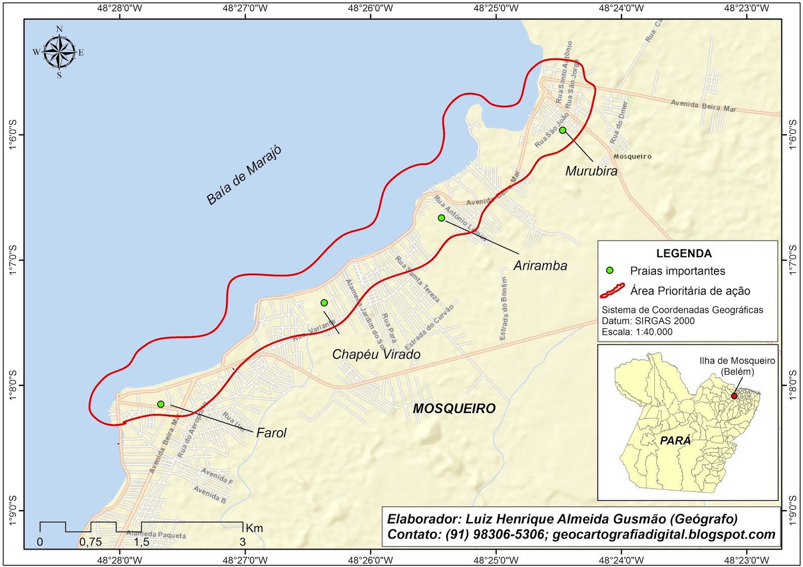 Geografia e Cartografia Digital: Cartografia e Impactos Ambientais na ...
