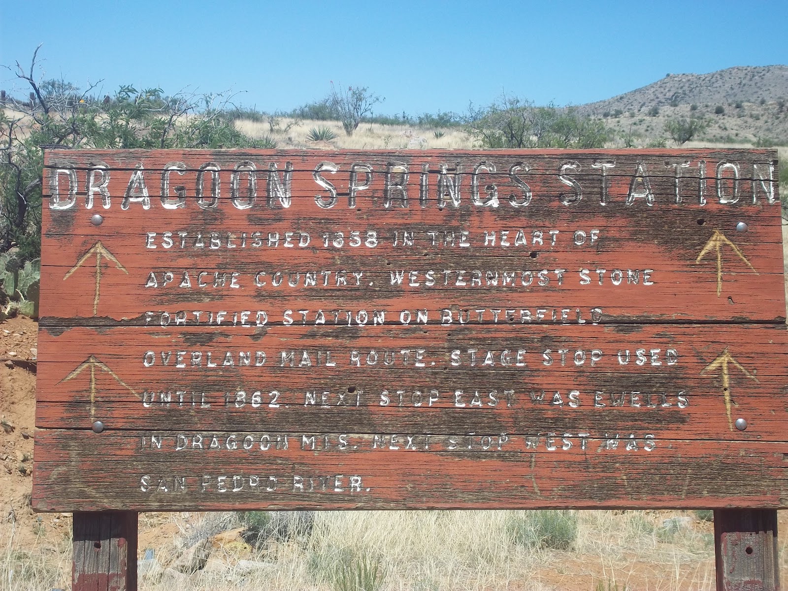 AZ GhostTowns: Dragoon Springs