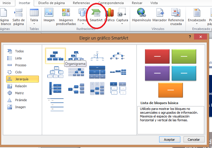 Tecnologias de la información y la comunicación : EJERCICIO PRÁCTICO "SMARTART"