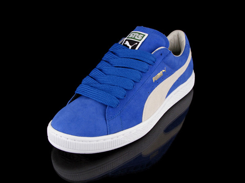 SneakerAdiBox: Puma Kart 1 Puma's (Goat Suede Blue)