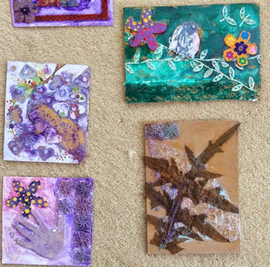 Zoe Creates Craft for You: Collagraphs