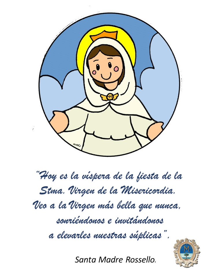 Mis ilustraciones: Nuestra Señora de la Misericordia Mis ilustraciones: Nuestra Señora de la Misericordia