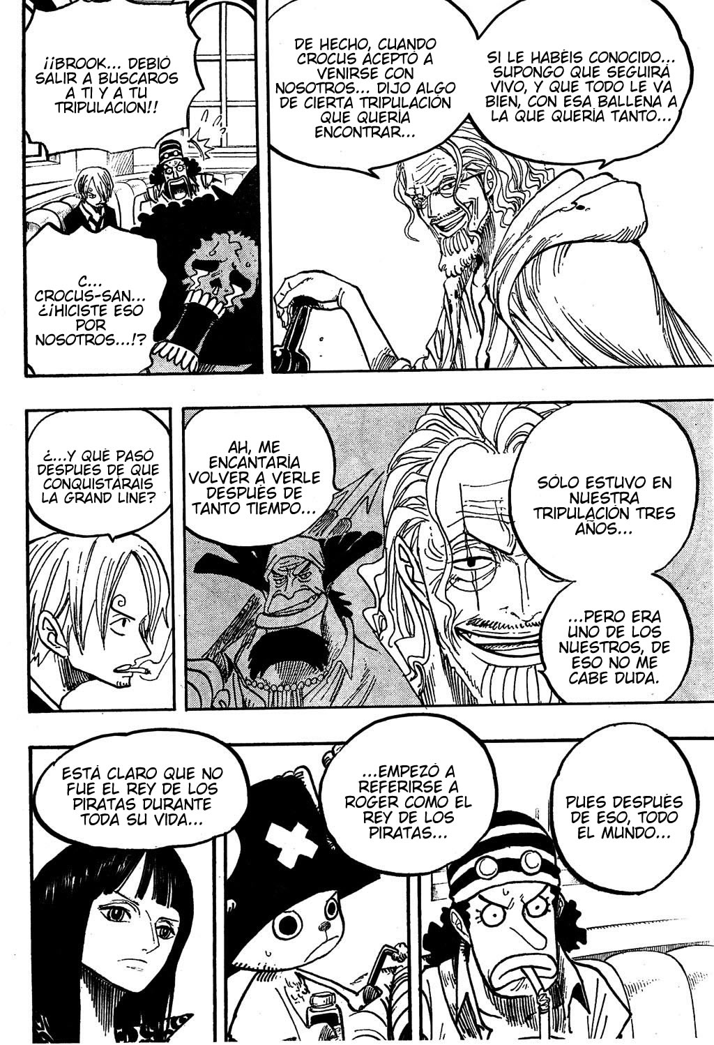 One Piece Manga Capitulo 506. Roger y Raileigh ~ ParaisoGrandLine