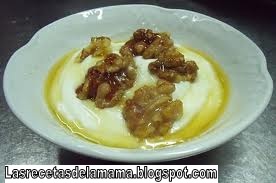 Las recetas de la Mamá: Receta de Requesón con miel y nueces