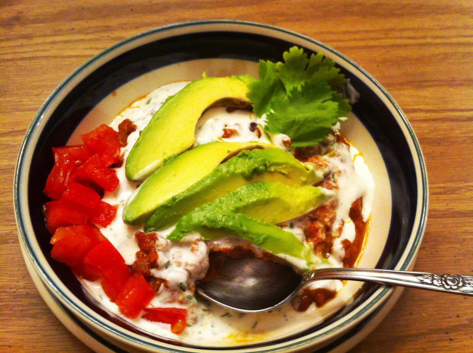Redhead in the Kitchen: Hearty Chili with Lime Crema