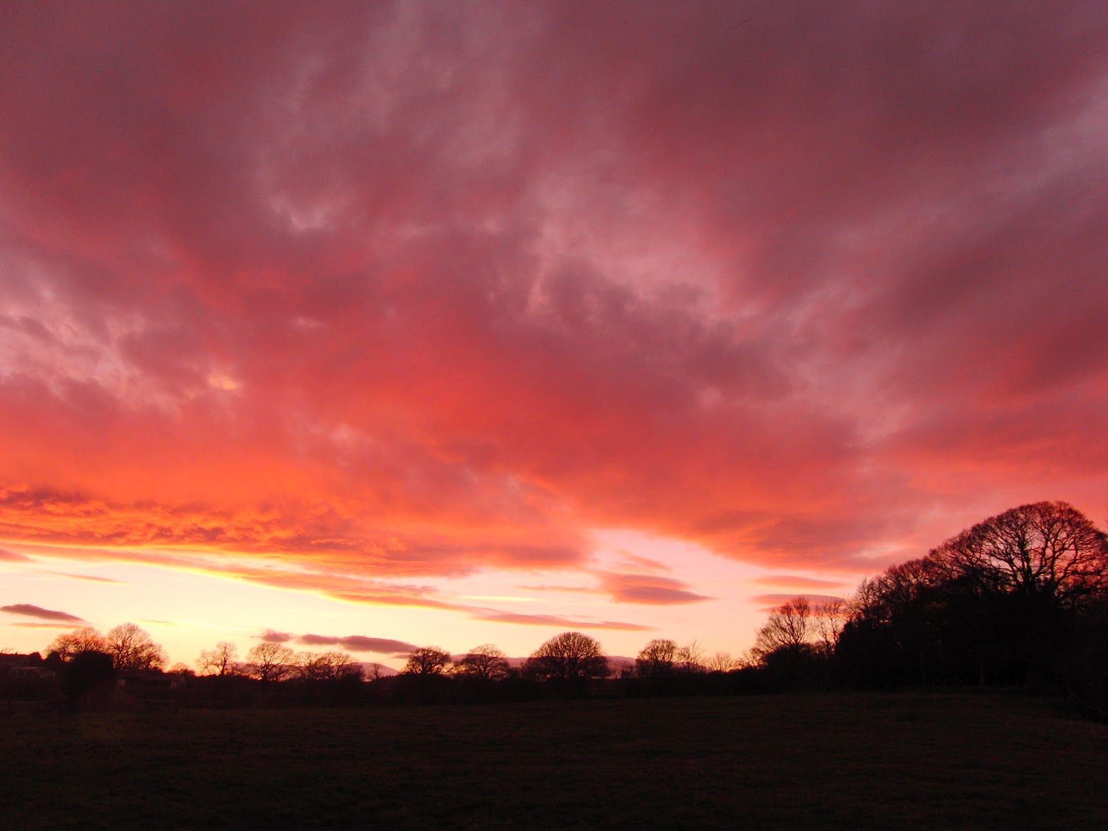 A Rural Life: Red Sky At Night