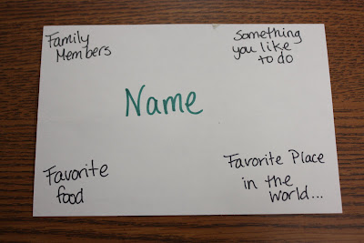 Mrs. Smith Teaches Fifth: First Day Thoughts and Four Corner Name Tags