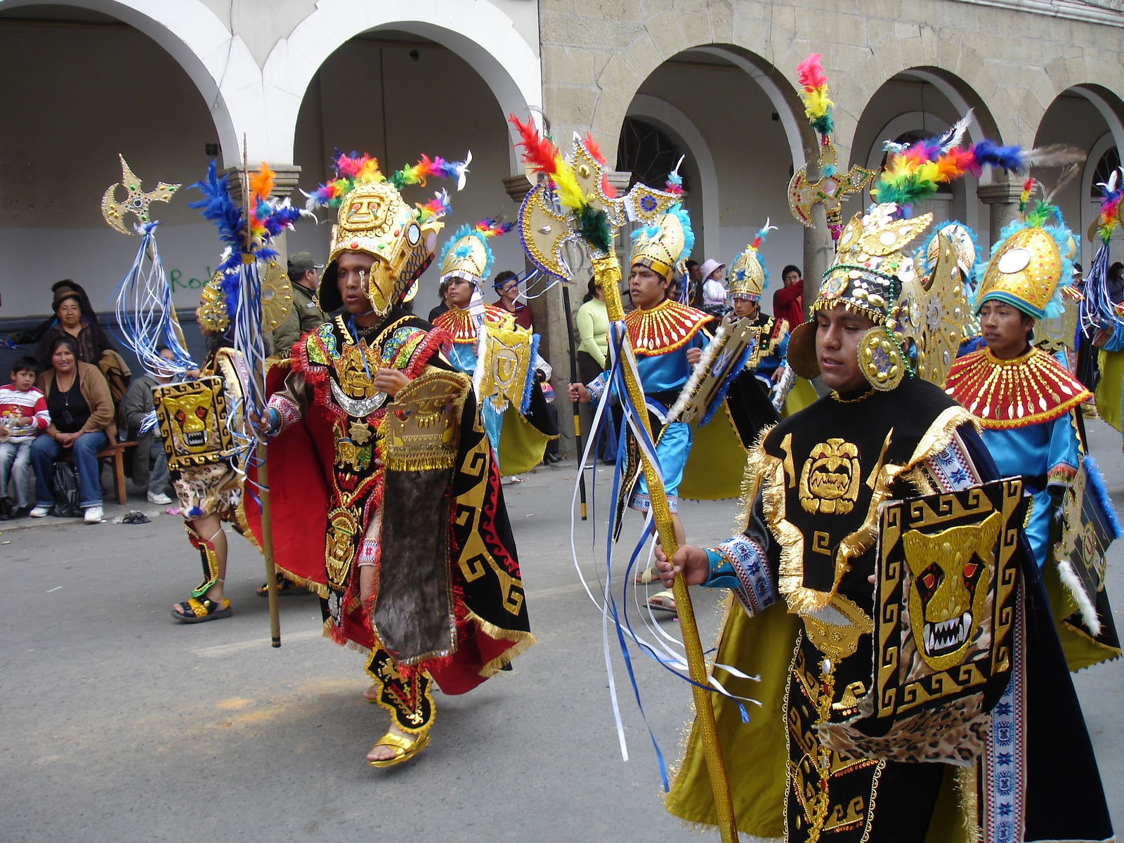 A_TODOCULTURA: DANZA DE LOS INCAS: COLEGIO "OSCAR UNZAGA DE LA VEGA" ORURO
