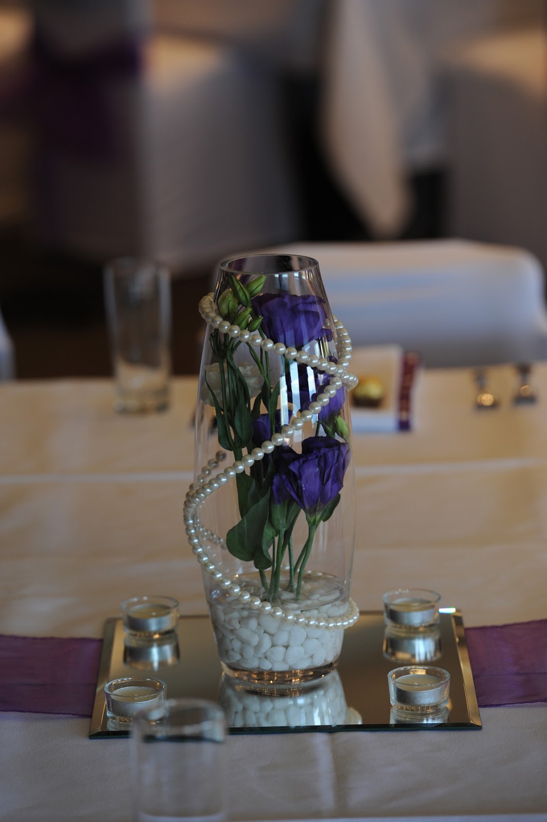 Erin's Ever After: DIY Floral Centerpieces and Head table decorations