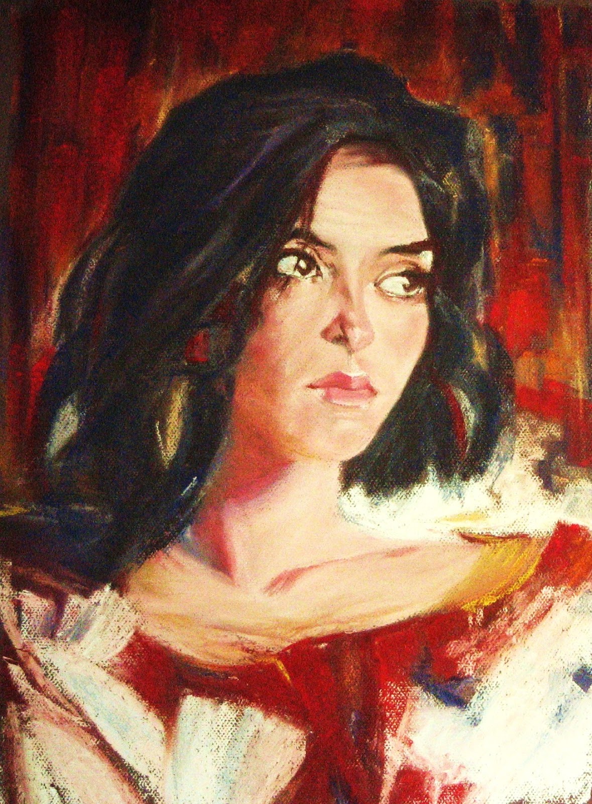 Pintura al pastel Astur: Aquellas primeras obras a pastel