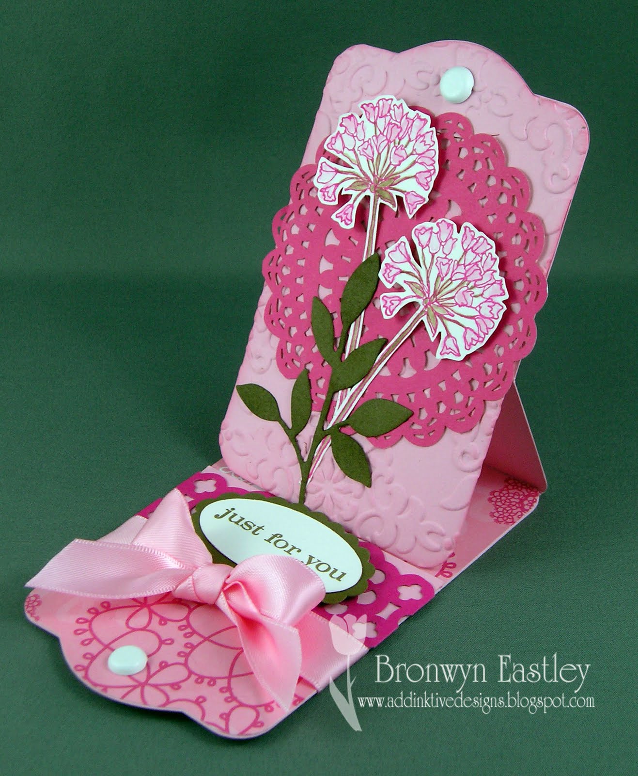 Two Tags Die Easel Card Tutorial