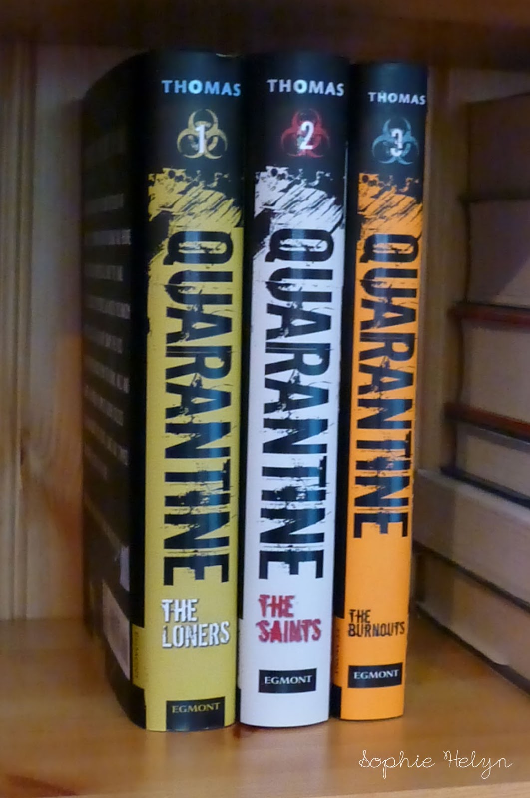 Sophie Helyn: Book Corner | Quarantine Series By Lex Thomas