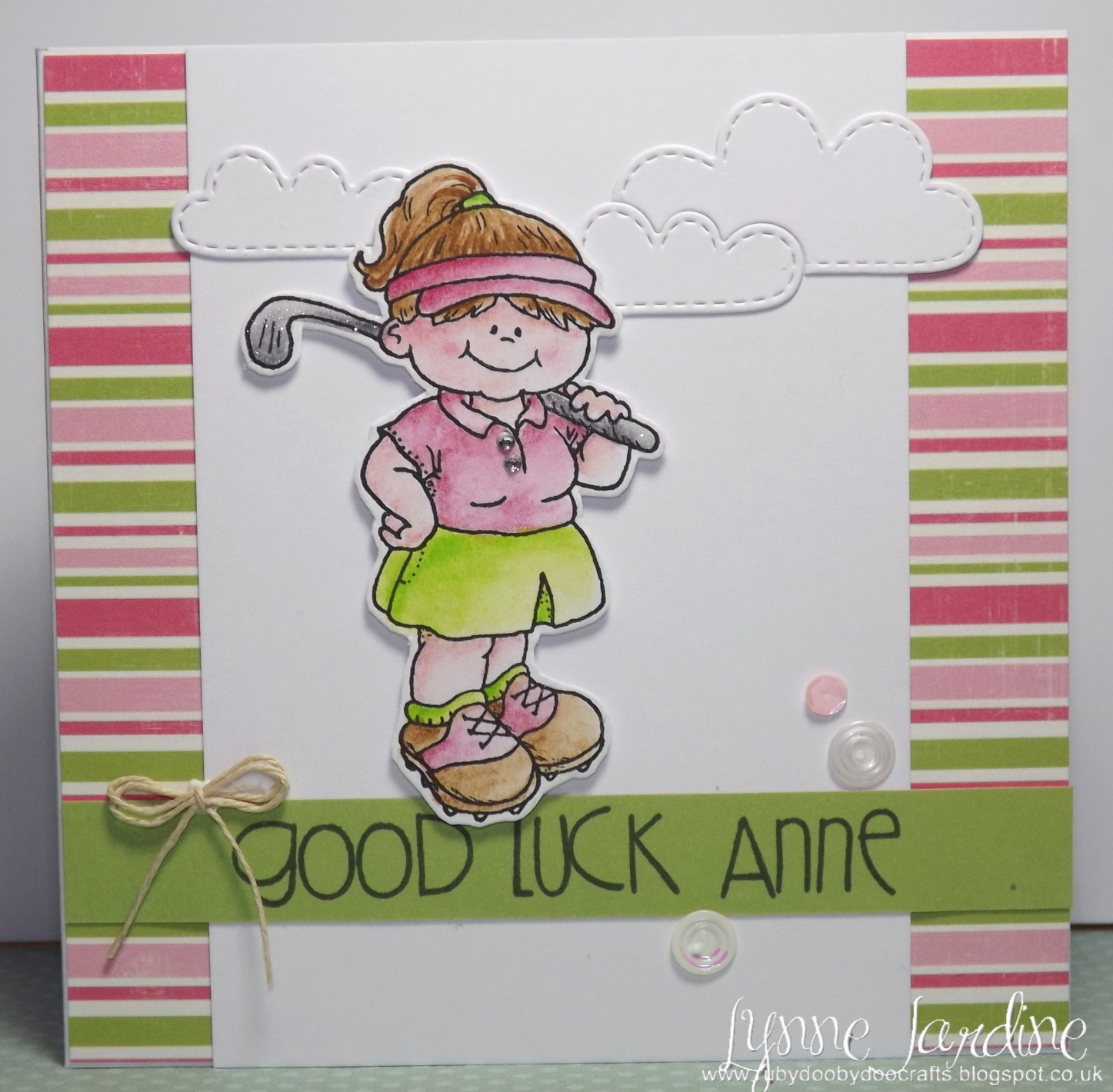 Ruby-Dooby-Doo Crafts: Golf Club Lady Captain