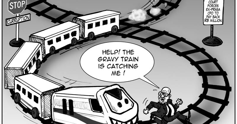 Cartoons by Miles: The ANC (rail) way