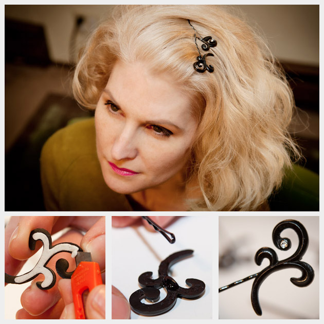 DIY : Embellished Bobbi Pins ~ Trends