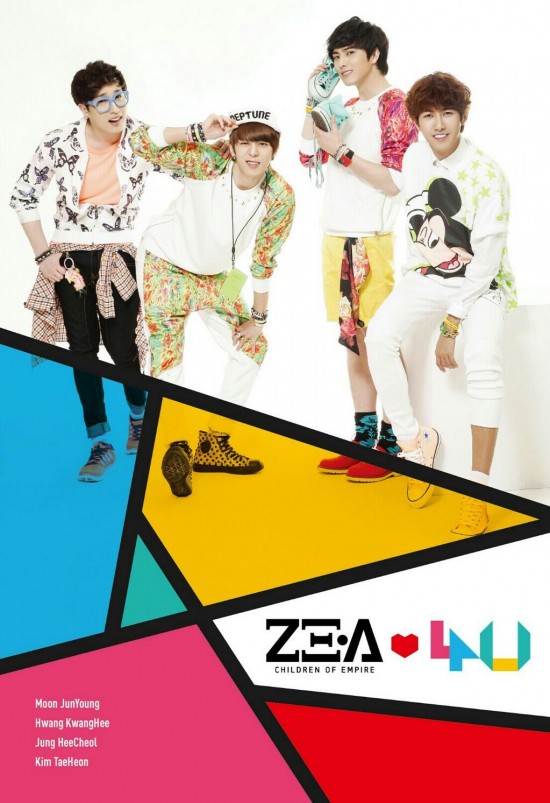 ZE:A’s second unit ZE:A 4U preparing for debut :: Daily K Pop News ...