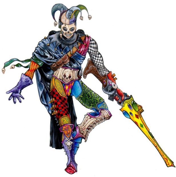 MeleeScenariosAndStuff: Court Jester and Death (Dark) Jester