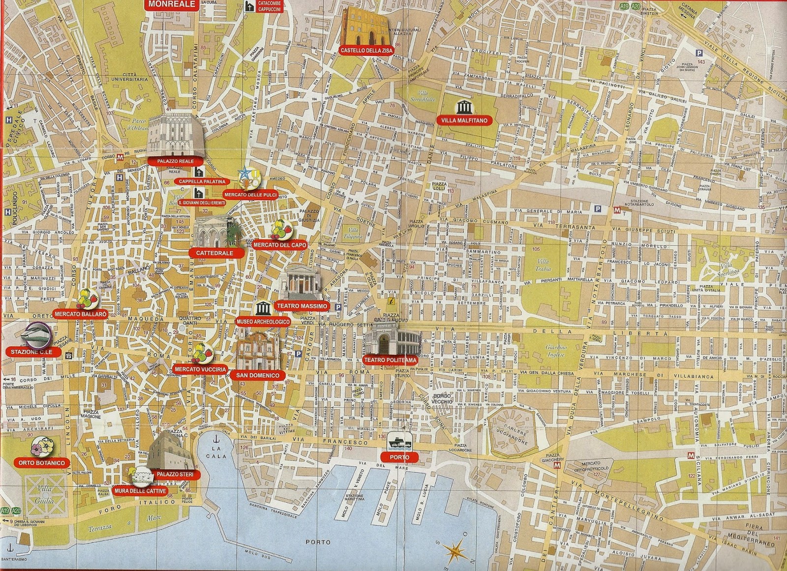 Rosedale De Palermo Mapa Europa