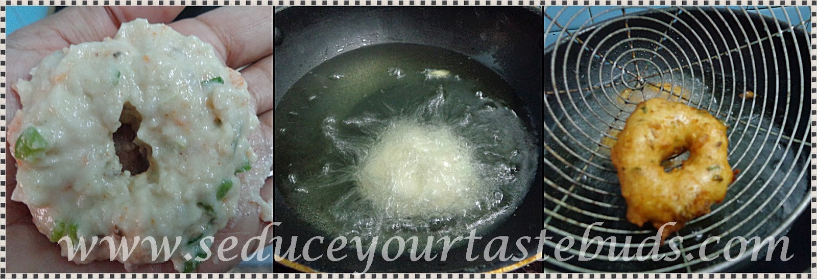 Vegetable Vadai - Seduce Your Tastebuds...