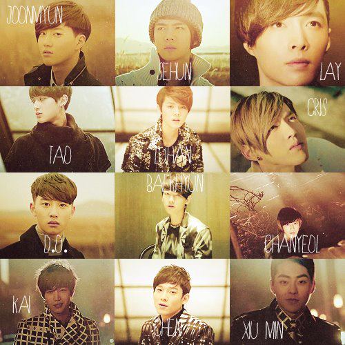 K-POP : Profile Members EXO