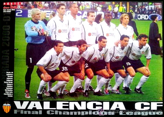 VALENCIA Subcampeón de Europa 23/05/2001