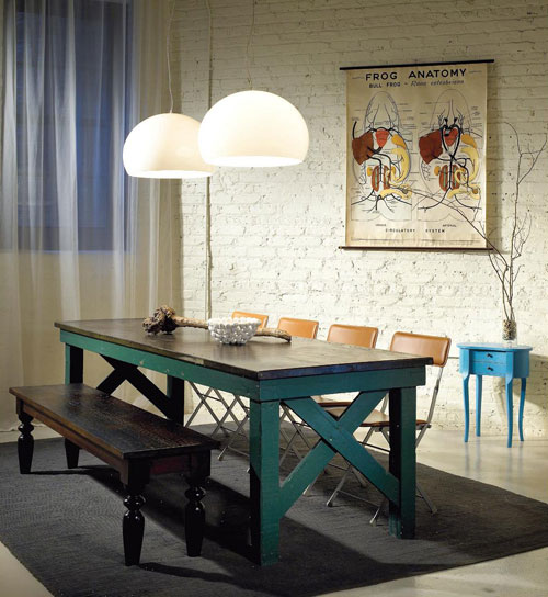 ESTILO RUSTICO: COMBINANDO DISTINTAS LAMPARAS