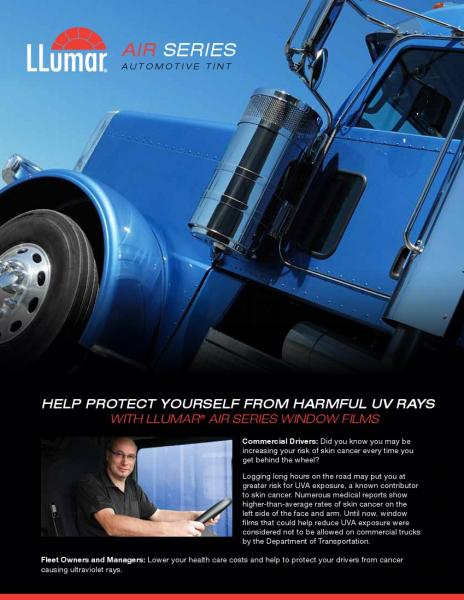 Reduce Heat, Not visibillity, with LLumar's AIR 80 Windshield Tint ...