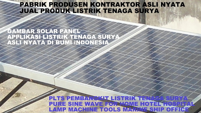 HARGA PLTS SHS SOLAR PANEL TENAGA SURYA : Jual SHS 300 100 1000 Solar ...