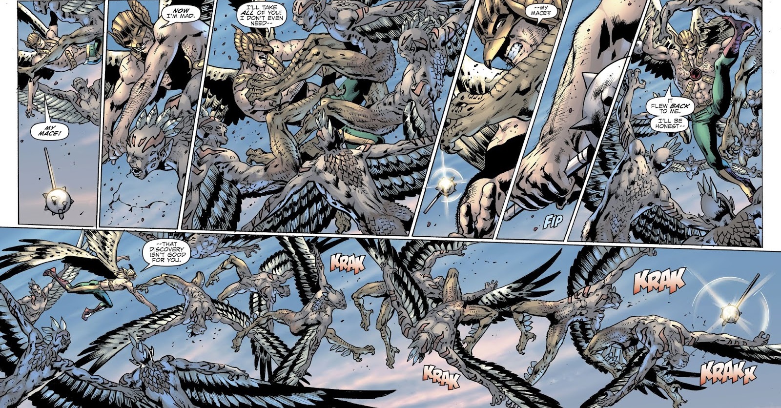 HAWKWORLD: All About That Mace: A History of Hawkman and Hawkgirl's ...