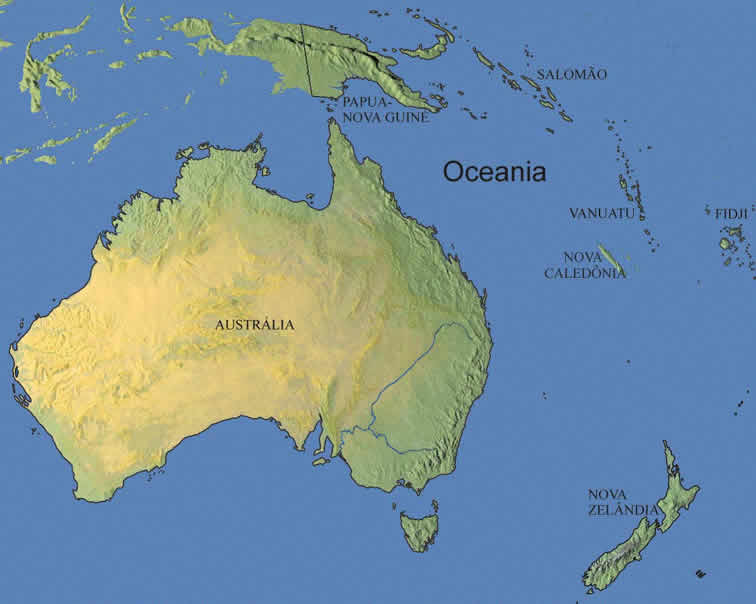 Oceania Continent