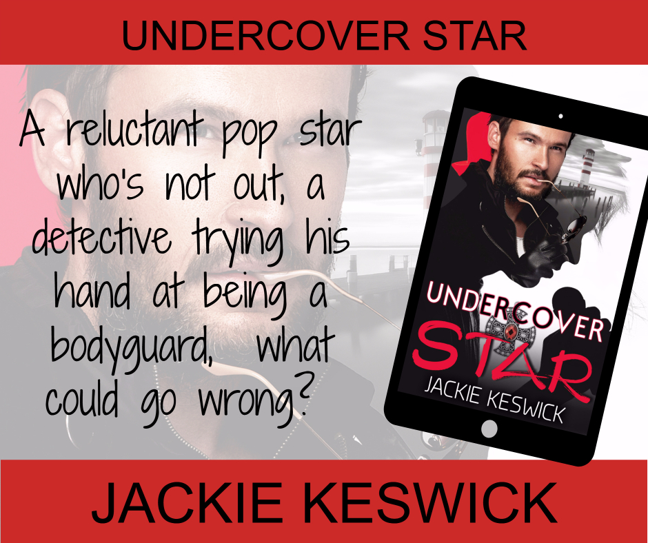 Making it Happen: Book Review & Giveaway: UNDERCOVER STAR by Jackie Keswick