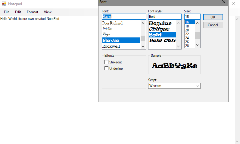 How to create NotePad Text Editor using C-Sharp| Dot-Net Development. - Developer Planet