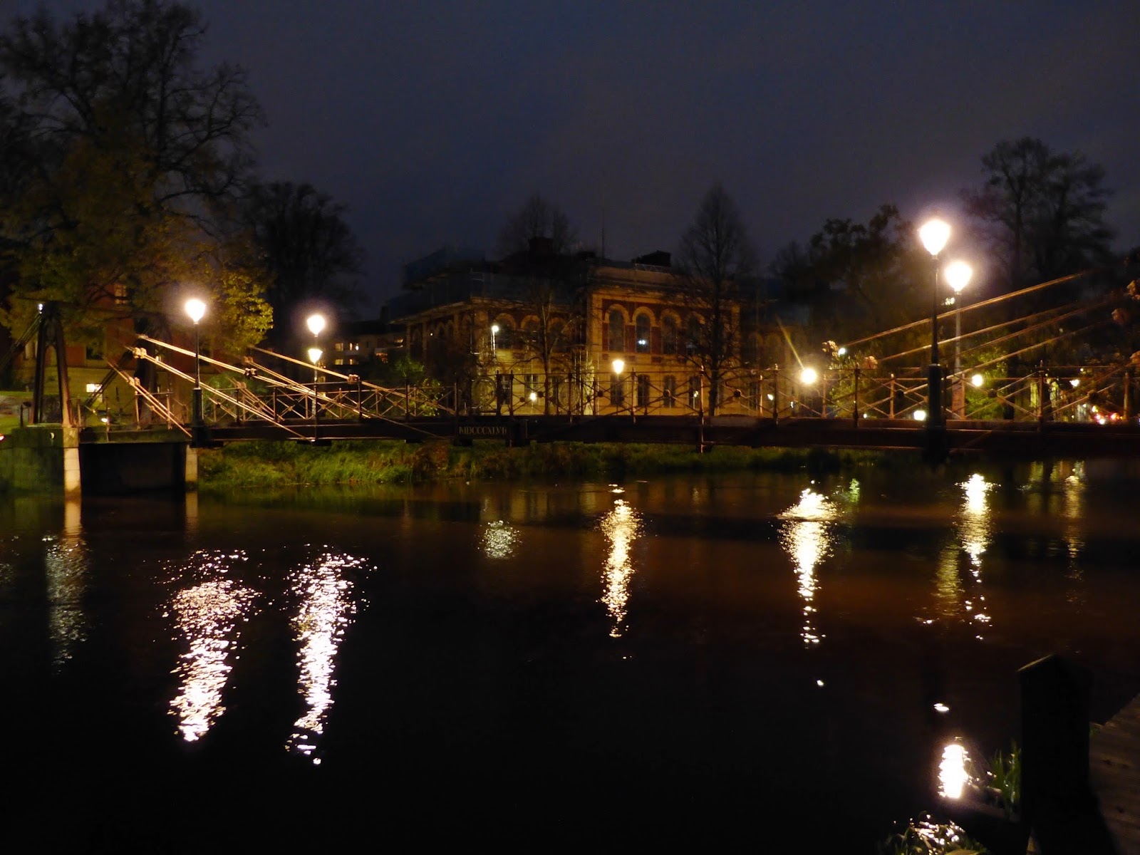 Une année en Swedie !: Uppsala by night