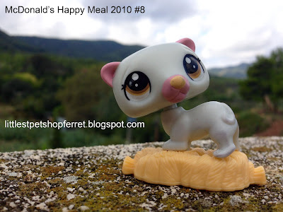 Littlest Pet Shop colección hurones.: LPS McDonald's Happy Meal 2010 #8