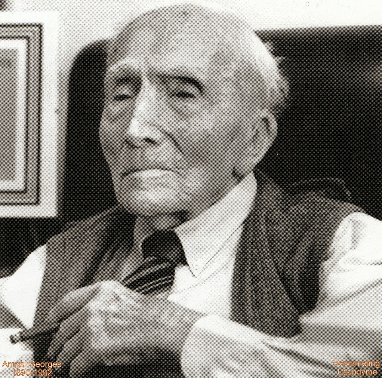 Historische weetjes: Ameel Georges 1890-1992, de 101-jarige oud ...