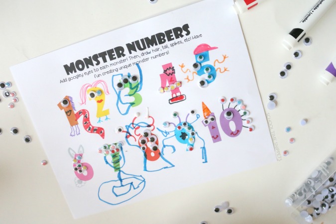 Googly Eyes Count & Match | School Time Snippets