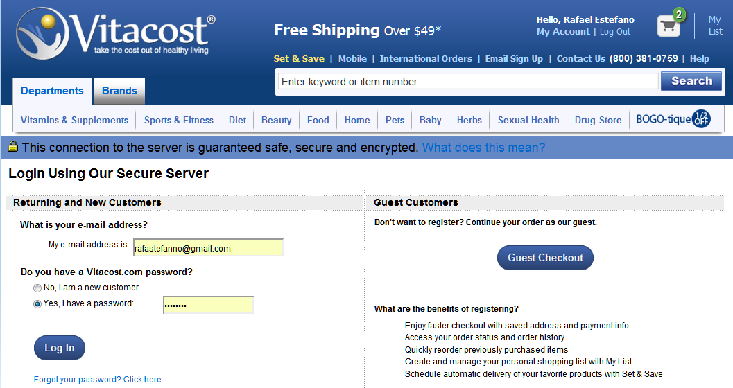 Vitacost iHerb Healthdesigns: 2012