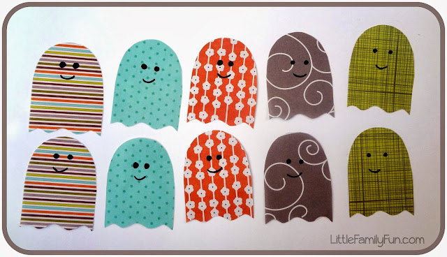 Little Family Fun: Ghost Matching Game