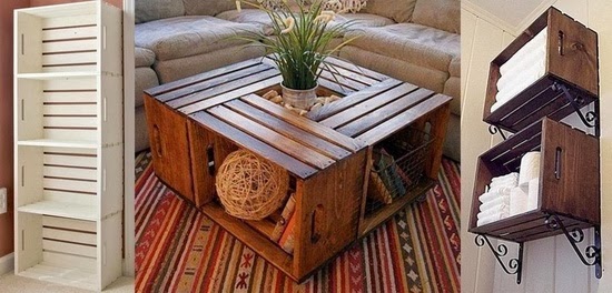 Vintage Wood Crates: Upcycled and Repurposed ~ GOODIY