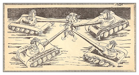 Arab political cartoons on the eve of war, 1967 ~ Elder Of Ziyon ...