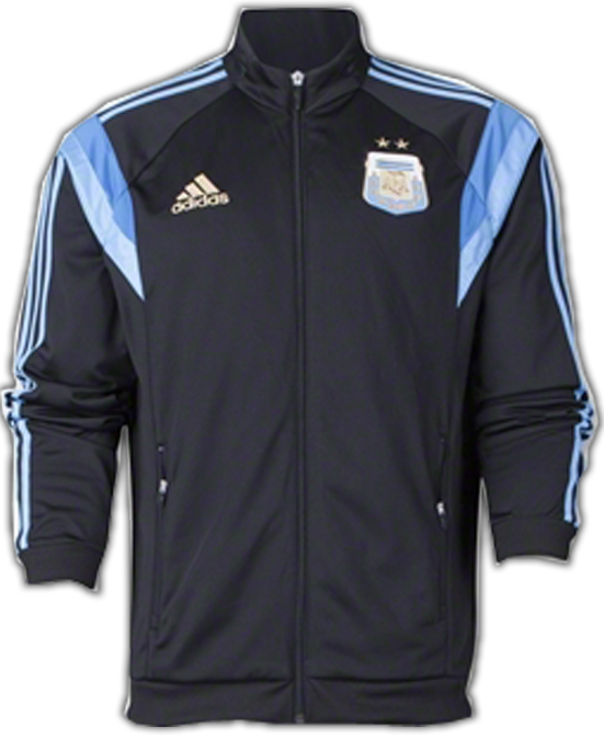 Jaket Argentina Track Top Black - Blue | Big Match Jersey | Toko Grosir ...