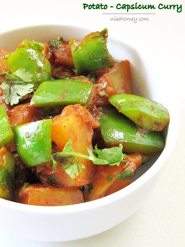 Aloo Capsicum Recipe