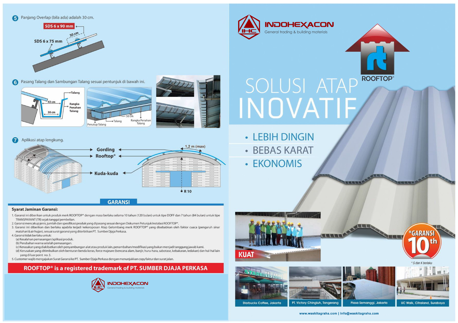 Atap Rooftop | INDOHEXACON