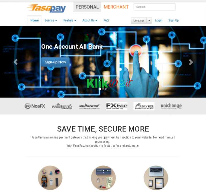 Daftar akun FasaPay Indonesia dan Cara menggunakan-nya