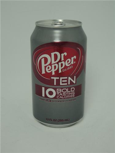 Soda Can Collection: Can Watch: Dr Pepper Ten