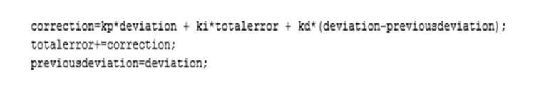 labwire: PID algorithm implementation (PID Controlled Line Following Robot)
